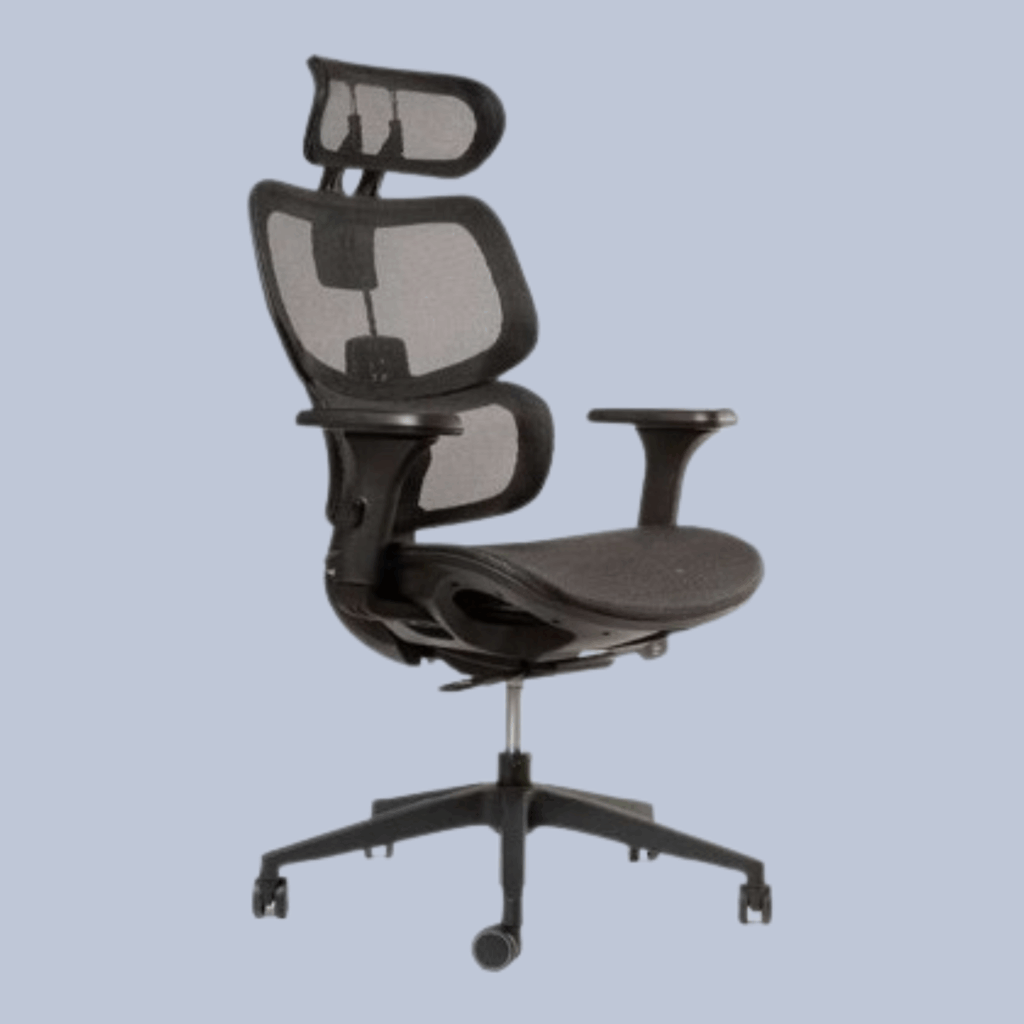 PACK SILLA ERGOPLUS + ESCRITORIO ELEVABLE MT117 – Ergostore